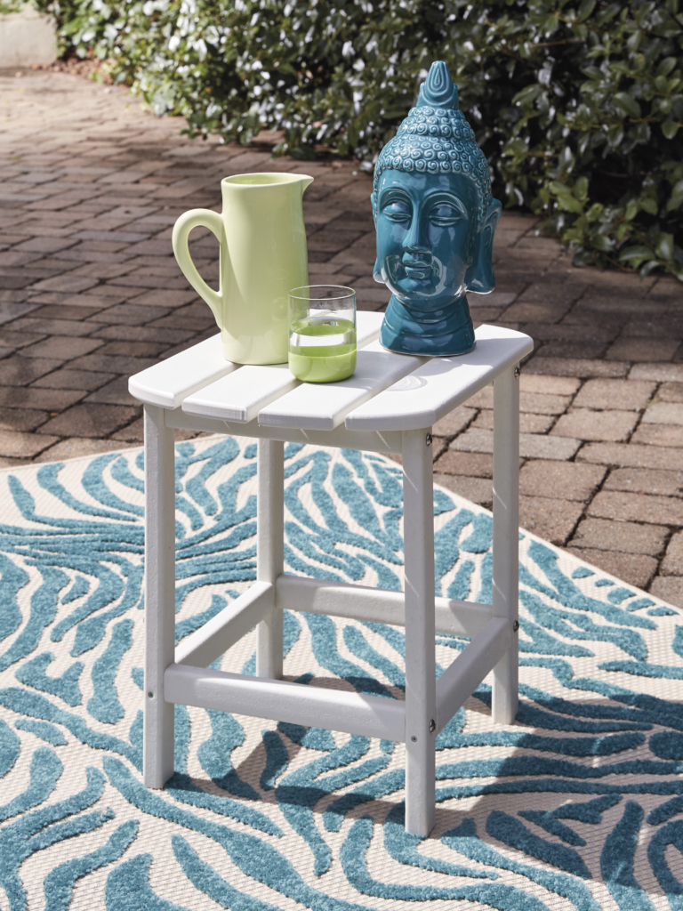 Adirondack Collection MEGA TUFF White End Table - Ultimate Home Comfort